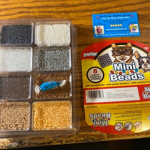 2000 MINI Perler Beads Mini Fuse Beads Bulk Perler Beads | Etsy