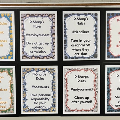 Pom Poms and Tassels Hand Signal Posters - Etsy