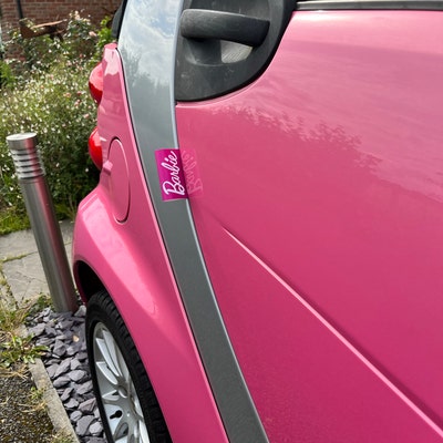 Barbie Car Sticker Label Tag TAG YOUR CAR Gift Ideas Automotive Car ...