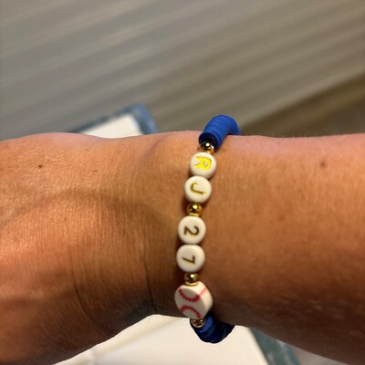 First Day of School Bracelet Set Mommy and Me Bracelet Kindergarten ...