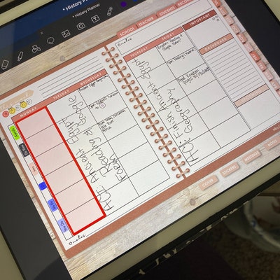 Digital Teacher Planner UNDATED Neutral Stars - Etsy