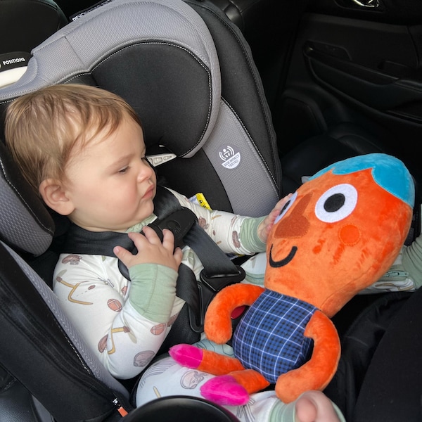 Abby Hatcher Bozzly Plush Toy, Bozzly Stuffed Animal, Bozzly Custom ...