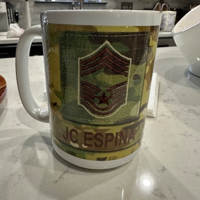 US Army Personalized Officer Mug All Ranks, Cw1-maj Gen Customize W ...