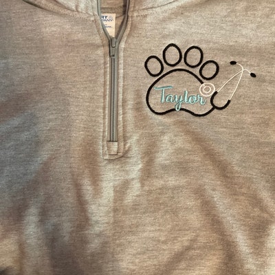 Vet Gift, Monogrammed Veterinarian Shirt, Vet Tech, Stethoscope, Dog ...