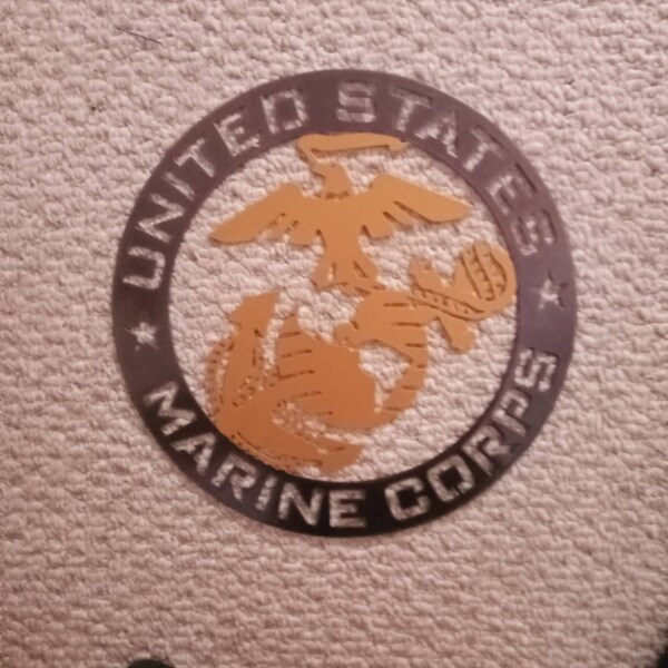 US Marine Corps Metal Sign -- Authorized Seller for USMC Logo -- USMC ...