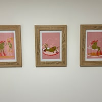 Set of 2 Howdy Partner Frog Art Prints Pack of 2 Frog Aesthetic Art ...