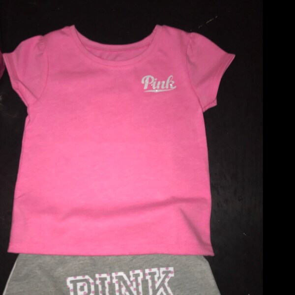 VS Pink Cursive Inspired Iron on Vinyl Decal Heat Transfer - Etsy