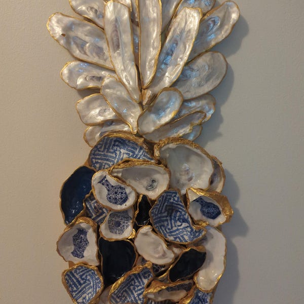 Mermaid Tail - Oyster Shell Wall Art - Etsy
