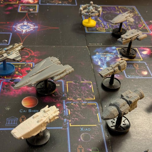 Yoshida - Stealth Ship: Spaceship Miniature for Eclipse Phase and Other ...