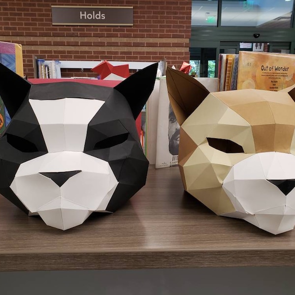 DIY CAT MASK - Etsy