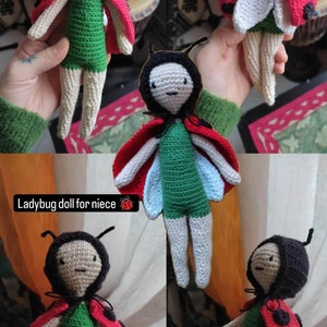 Ladybug Sprite Critter Stitch Crochet Pattern / Amigurumi - Etsy