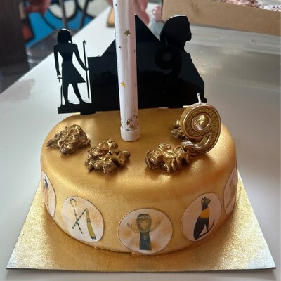 Ancient Egyptian Pyramids & Sphinx Cake Topper Decoration - Etsy