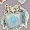 FFXIV Starbird and Elpis Flower Waterproof Vinyl Sticker Set Final ...