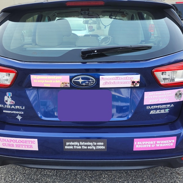 Sad Hamster Meme Funny Bumper Sticker Magnet - Am I Making You Drive ...