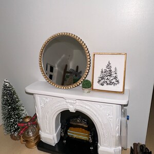 Adelaide Scoop Arm Sofa Pearl White Macy Mae 1:12 Scale Miniature ...