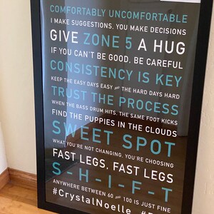 Custom order for Motivational Poster Fitspiration Quotes 4 | Etsy