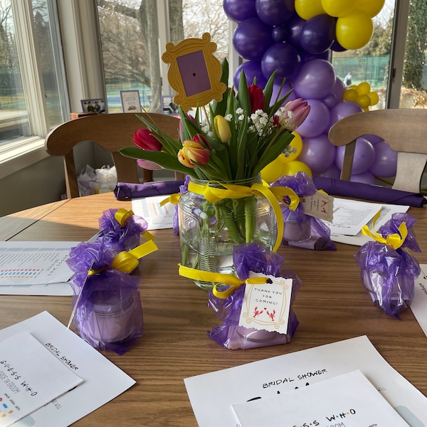 Friends Theme Centerpiece, Friends TV Theme Party, Friends TV Show ...