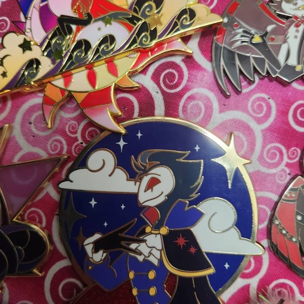 Prince Stolas Enamel Pin - Helluva Boss - Etsy