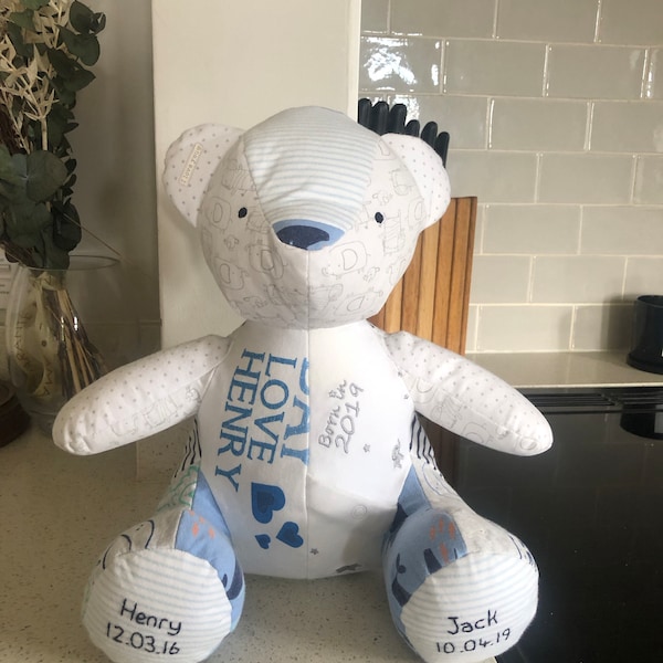 Memory Keepsake Bear - Etsy