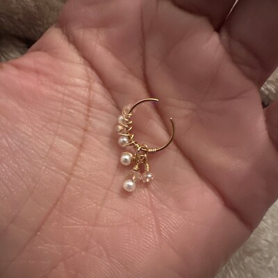 Nose Chain Nose to Ear Chain Face Chain Nose Chain Earring Nose Cuff ...