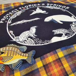 Bluegill Embroidered Iron-on Patch: Fishing Angler Gift - Etsy