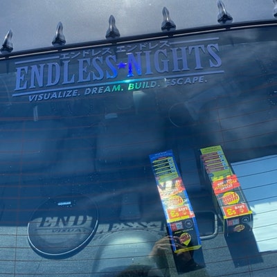 Endless Nights JDM Decal Sticker bumper Sticker Windshield - Etsy