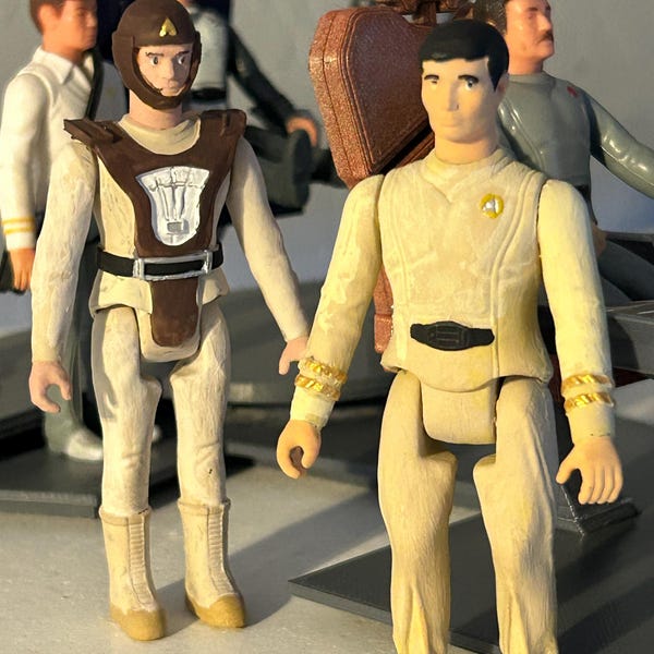 UNPAINTED Starfleet Security Officer Action Figure (star Trek: TMP and ...