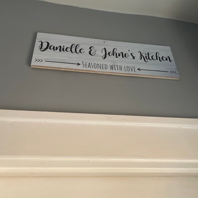 Kitchen Sign, Kitchen Decor, Custom Sign, Kitchen Signs Decor ...