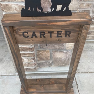 Buck & Deer Mailbox Topper - Etsy