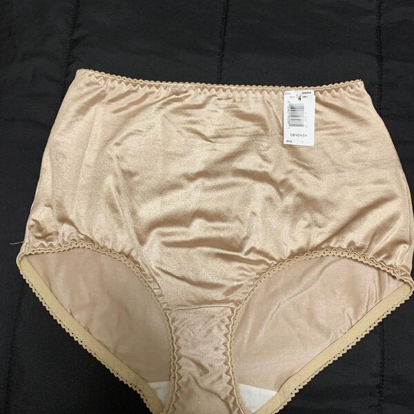 Vintage New Crown-ette Power-net Lace and Satin Shaping Slip Snow White ...