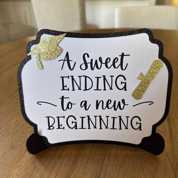 5X7 Graduation Memory Book | Graduation Table Sign | Table Sign | Table ...