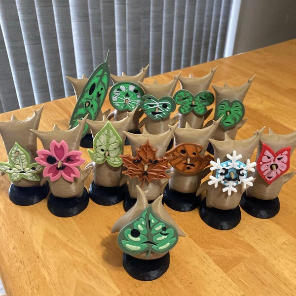 Tree Forest Spirit Statues - Video Game Inspired *READ DESCRIPTION ...