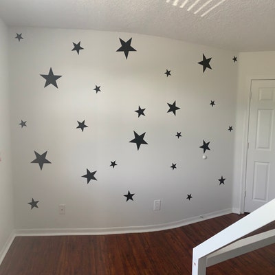 Extra Large Star Wall Decals . Large Star Decals . Star Wall Stickers ...
