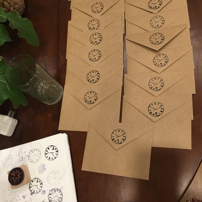 WATCH RUBBER Stampvintage Pocket - Etsy