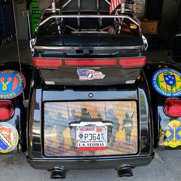 American Flag Flying Eagle Tear Rip Hood Wrap Wraps Sticker Vinyl Decal ...