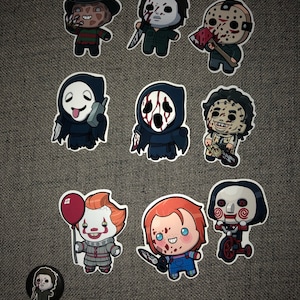Horror Movie Sticker, CUTE, Die Cut - Etsy