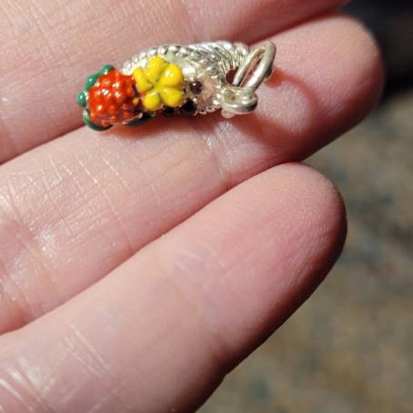 SILVER COW CHARM, Beef Cow, Sterling Silver, Charms, Cattle, Farmer ...