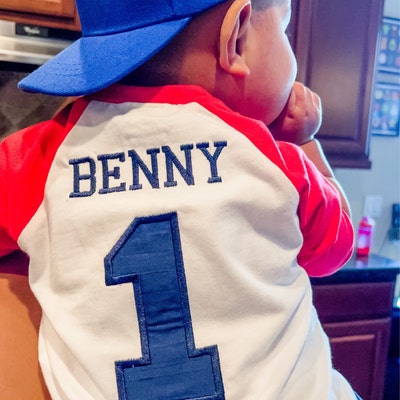 Baseball One Birthday Shirt Baseball First Birthday Baseball Raglan ...