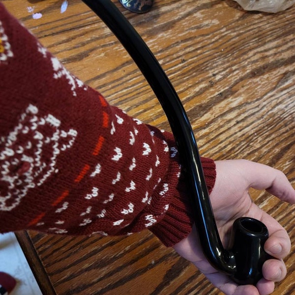 Black Gandalf Pipe | Black Wizard Pipe | Lord of the Rings Pipe | Long ...