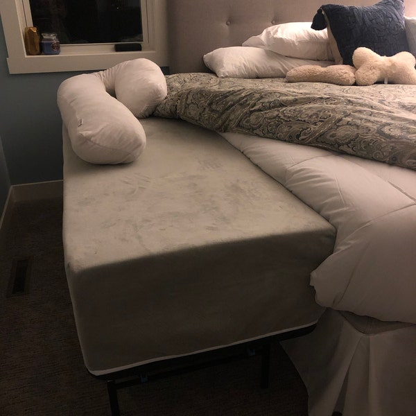 12" Dog Bed Mattress Extender Kit - Dog Bed Extension of Human Mattress ...