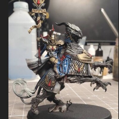 Feathered T-rex Mini Monster Mayhem Tabletop Miniature Hand-painted by ...