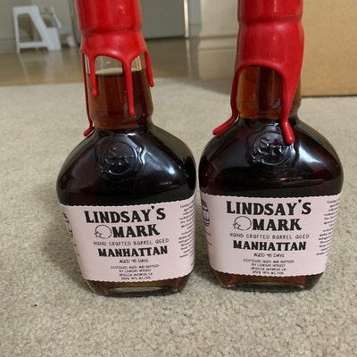 Buchanan Custom Whiskey Sticker Label Buchanan Scotch Whiskey - Etsy