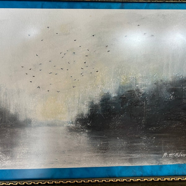 The Audience. Original Signed Art by Andrew Mcadam. Unframed, Size A3 ...