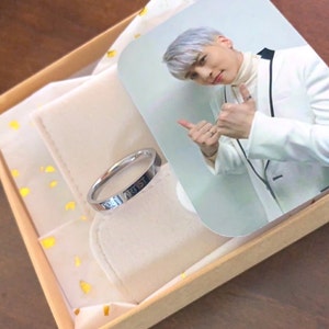 SEVENTEEN RING/ Personalized Ring Subtle Engraved Ring | Etsy