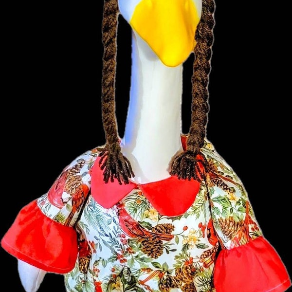 Goose Outfits Pattern for RUFFLED DRESS and Accessories. CHOOSE From 2 ...