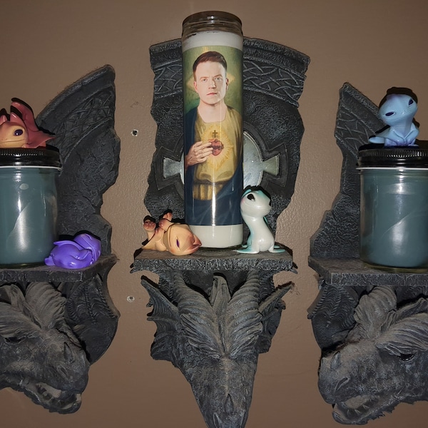 Saint Brennan Lee Mulligan D&D Muse Prayer Candle - Etsy