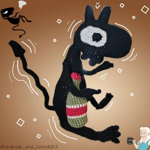 Luci the Demon Amigurumi Toy Pattern Crochet Toy Pattern Amigurumi Pdf ...