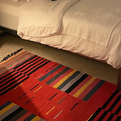 Exclusive Design Cotton Rug, Neutral Kilim Rug, Eco Friendly Earthy ...