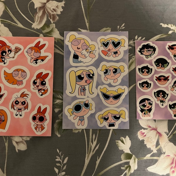 Butter/cup Clear Sticker Sheet, Butter/cup Scrapbook Sticker Sheet ...