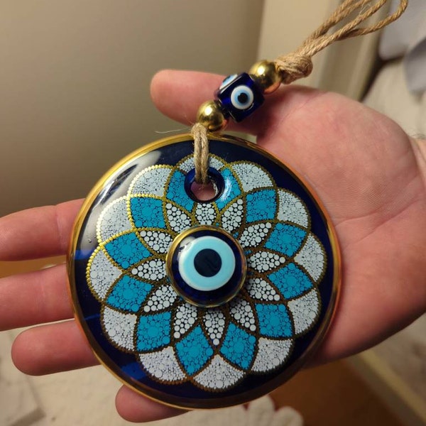 Evil Eye Wall Hanging, House Protection, Home Decor, New Home Gift Idea ...